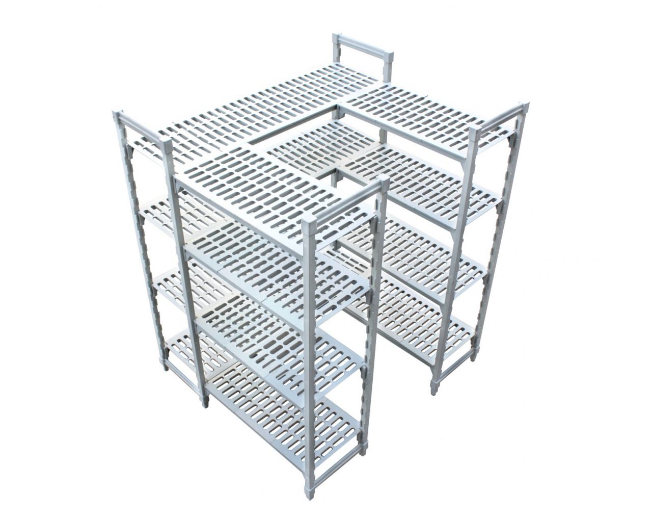 KH Adjustable Plastic Coolroom Shelving 610mm Depth