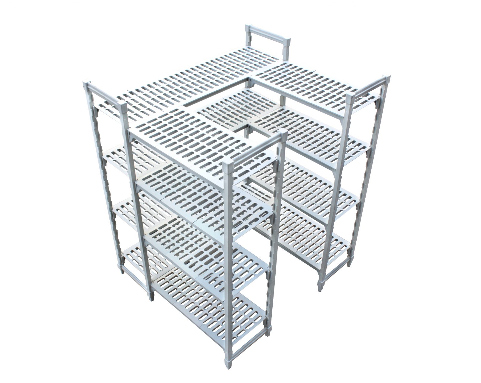 KH Adjustable Plastic Coolroom Shelving 455mm Depth