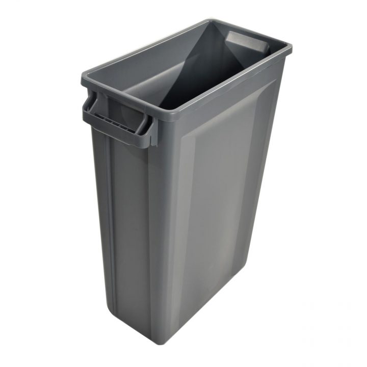TRUST® Commercial Slim Bin Grey - KH Hospitality Importer