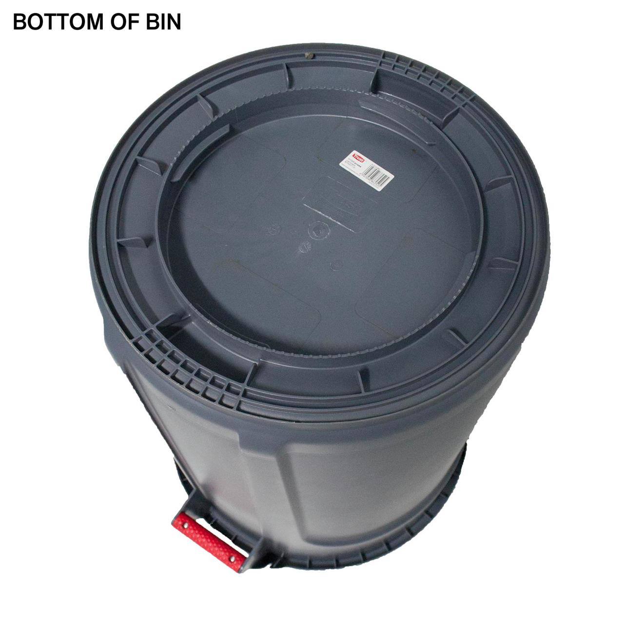 TRUST® Commercial Thor Round Bin Grey - KHA Imports