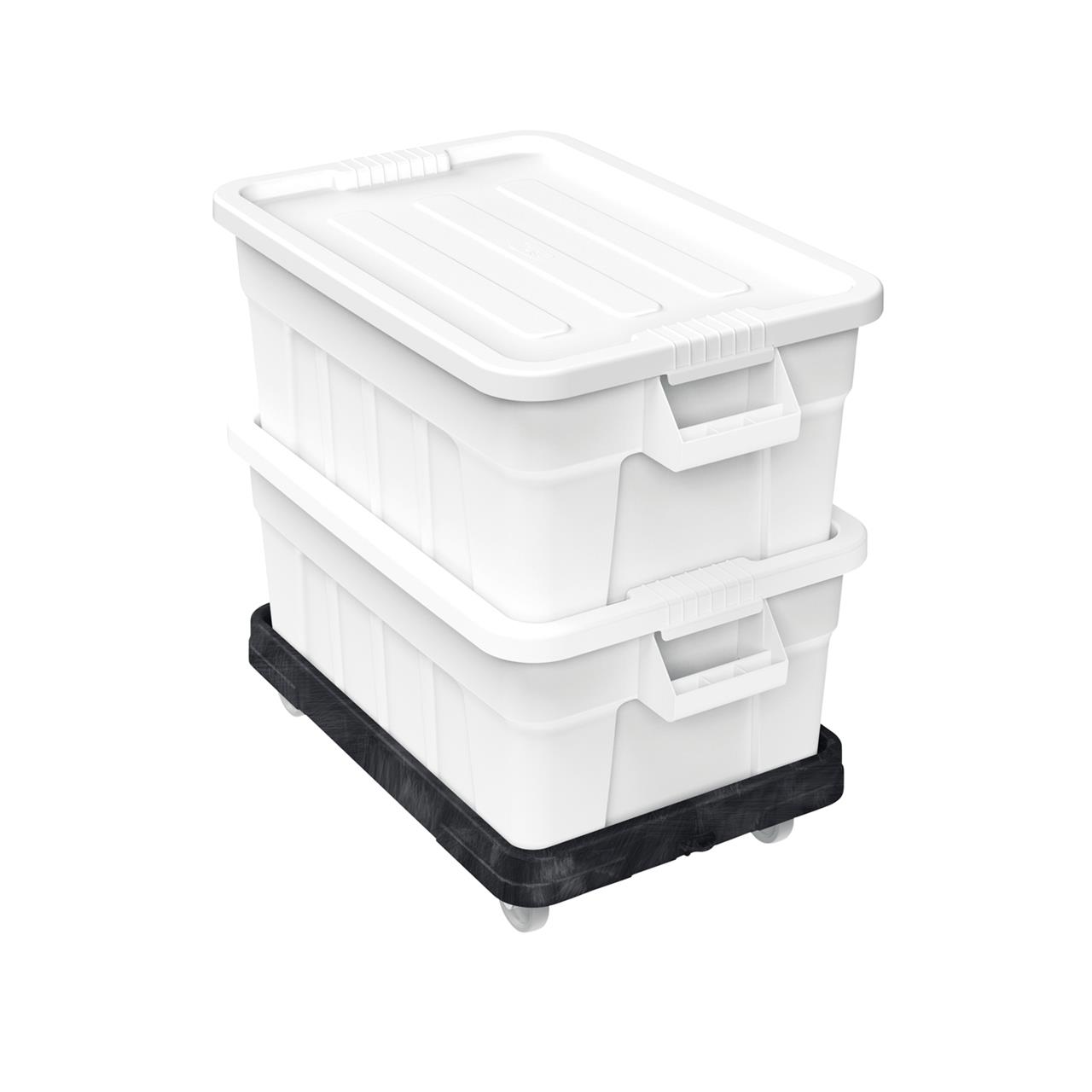 TRUST® Commercial Stackable Food Grade Tote Box Dolly
