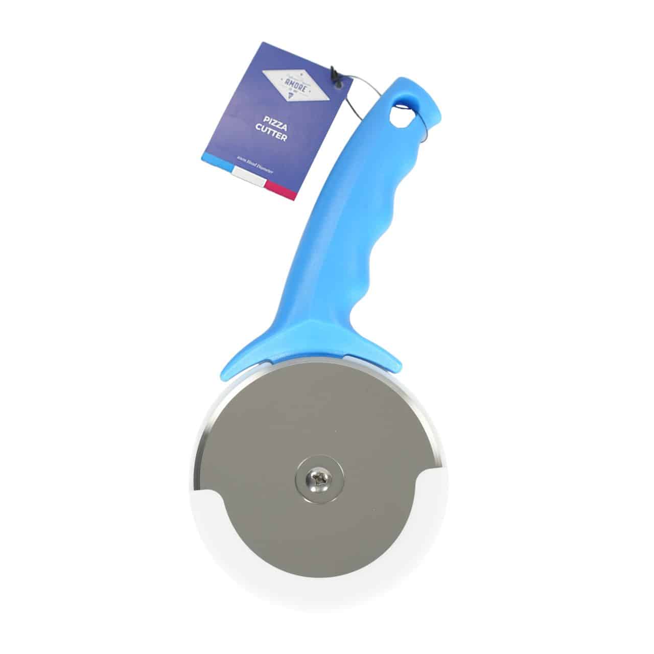 KH Amore® Pizza Cutter Wheel Blue Handle - KHA Hospitality