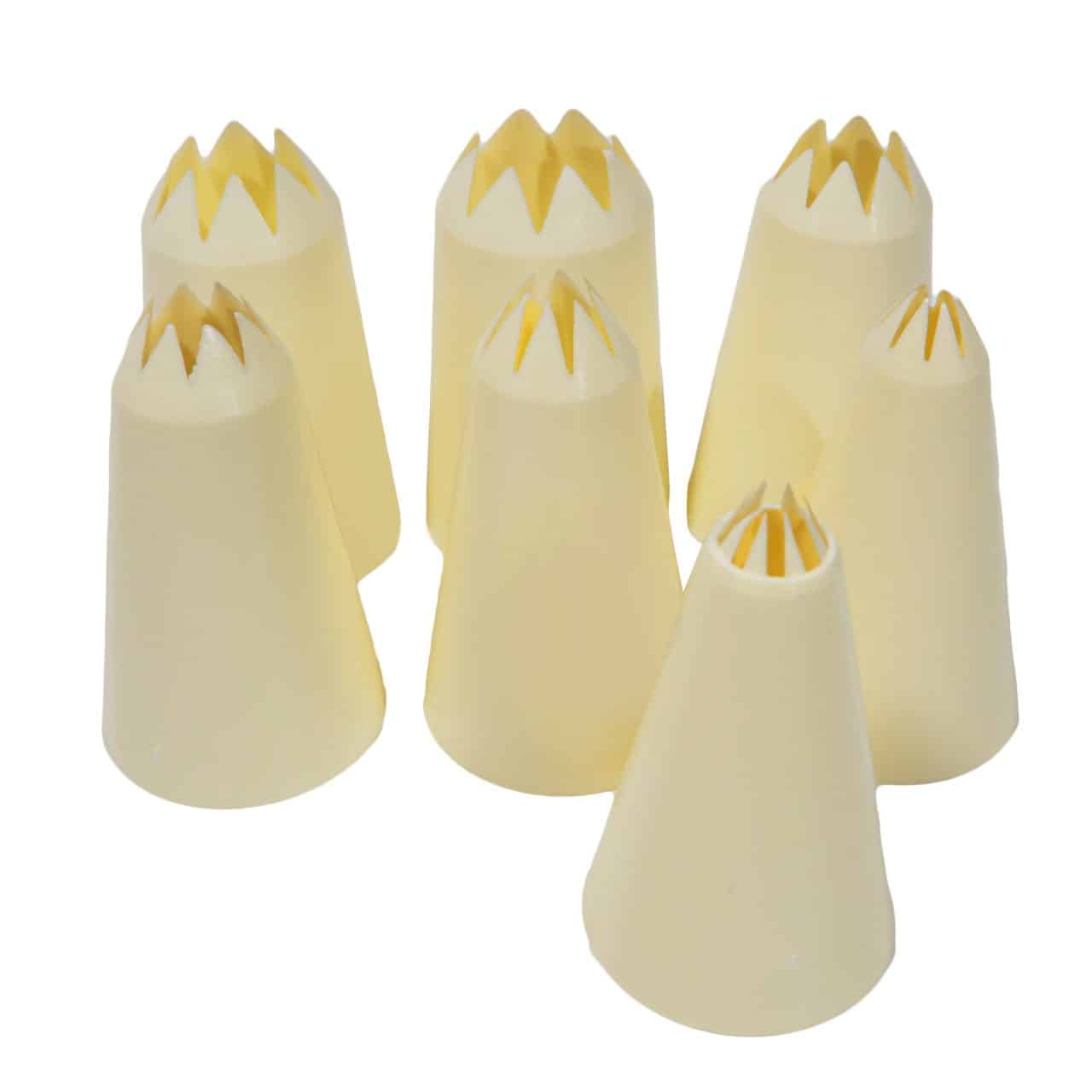 KH Kookie® Piping Nozzle Set Star 7 Pack